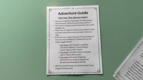 Adventure Letters - Enchanted Forest Stories "Magical Moonflower Adventure"