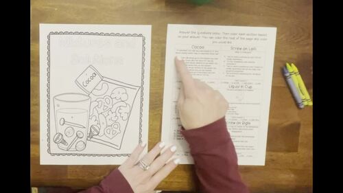 Mixtures and Solutions Color by Number by The Teaching Chick | TPT