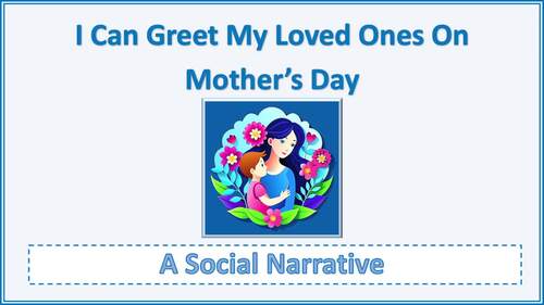 Mother’s Day Story Coloring Pages Activities for Autism, ADHD, Special ...