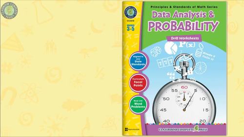 Data Analysis & Probability - Drill Sheets Gr. 3-5 by Classroom ...