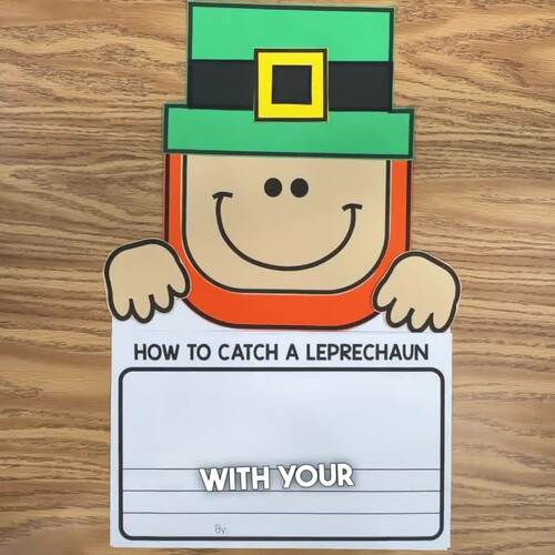 How To Catch A Leprechaun Writing, Craft, & More Activities, St ...