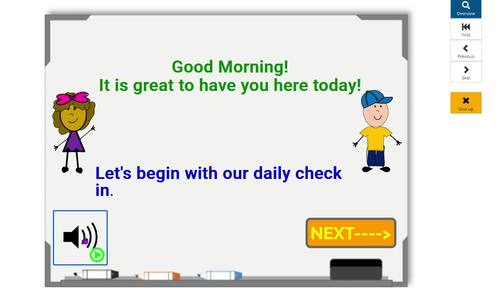 Interactive Check In For Students by A-Z Infinity | TPT