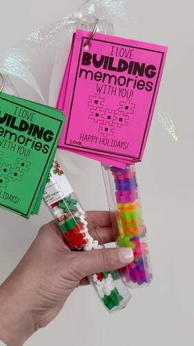 Holiday Hashtag Blocks Challenge Cards / Christmas & Winter STEM ...