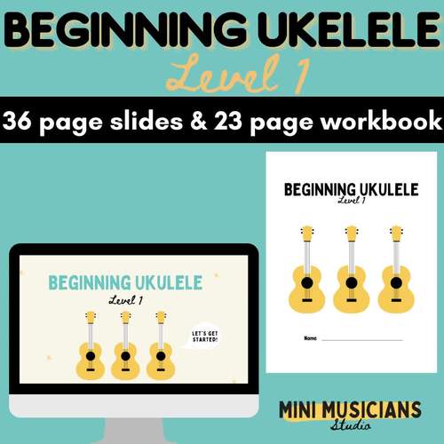 Beginning Ukulele Music Lessons and Workbook - Ukulele Worksheets ...