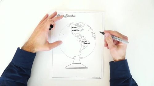 Mapping Craft Activity - 3D Globe World Map by Creative Lab | TPT