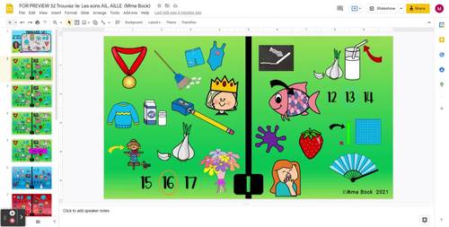 Trouvez-le! - Les sons AIL, AILLE - Google Slides™ by Mme Bock | TPT