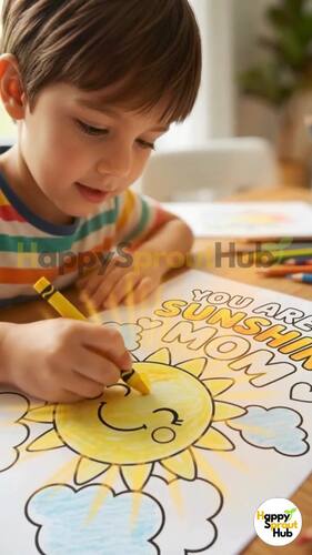 Mother's Day 2026 Coloring Pages: Inclusive Mom Stepmom Grandma Aunt ...