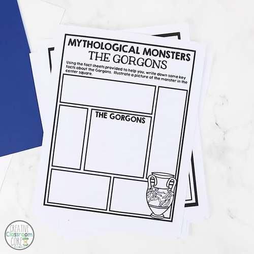 Greek Mythology Unit - Greek Mythology Projects - Ancient Greece Unit ...