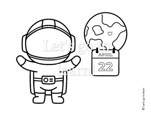 Earth Day Coloring Pages, 1 Cover Page & 25 Coloring Sheets, Spring ...