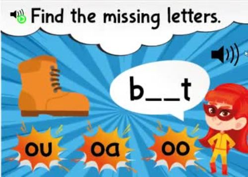 BOOM Cards - Vowel Teams / Vowel Digraphs - O's and E's - Phonics ...