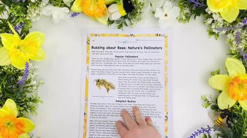 2nd Grade Spring Season Bundle Reading Unit RI.2.5 Text Features