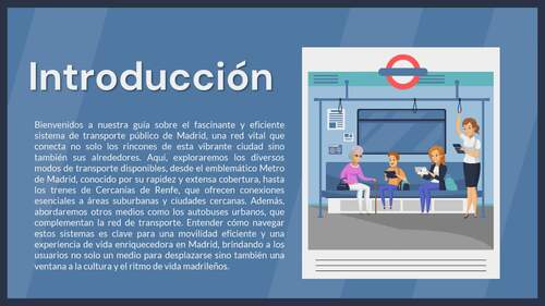 El Transporte Público en Madrid: Metro y Trenes de Cercanías (Práctica ...