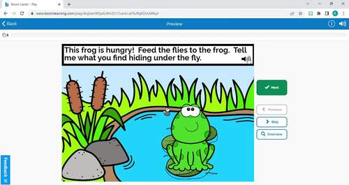 /f/ initial: Feed the Flies to the Frog. Boom Learning | TPT