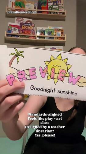 Goodnight Summer Mini Book & Literacy Pack | Pre-K & Kindergarten Printable