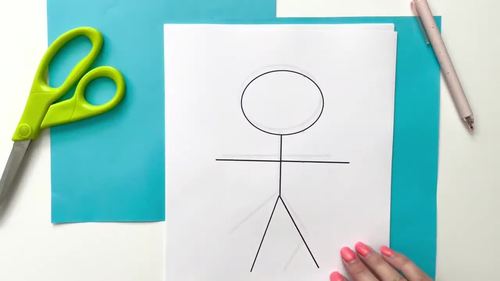 Stick Figure Statue Posters Deck 2 for Movement Activities in Music