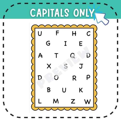 Find the Letter Worksheets Letter Recognition | Dot Marker Activities