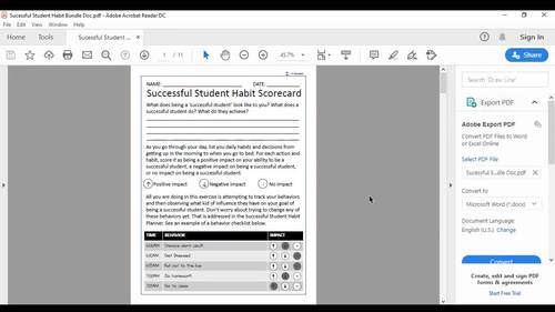 Successful Student Habit and Behavior Building | Habit Forfeits and ...