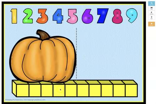 Kindergarten Measurement - Thanksgiving Boom Cards™ for Kindergarten ...
