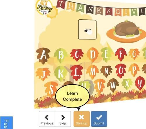 Thanksgiving Initial Letter Sounds Boom Cards by Teacher Kimmy | TPT
