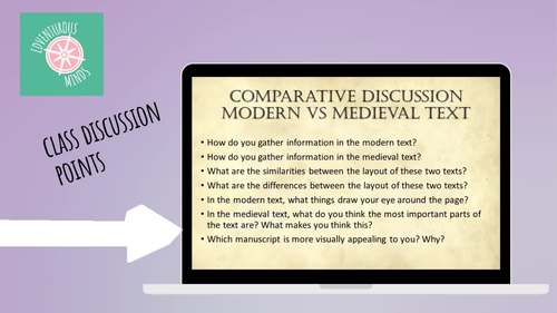 Middle Years History Paragraph Writing - Medieval vs Modern Texts ...