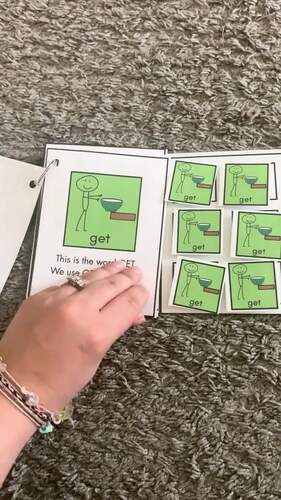 Requesting "GET" Adapted AAC Book for, Non Verbal, Sped by Lenidrik Studios