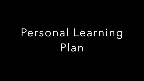 High School Personal Learning Plan Template {Editable Google Slides}