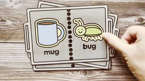 Cookie Rhyming Sorts -Differentiated -Preschool, Kindergarten, Special ...