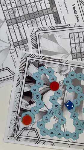 Max Prime's Bee Positive Hex Race - Subtracting - Positive and Negative ...