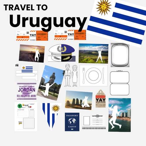 Travel to Uruguay! – Printable Pretend Travel Activity for Kids by ...