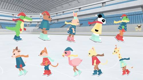 Winter Waltz Skating Dance Creative Movement by K5 Hidden Peak Education