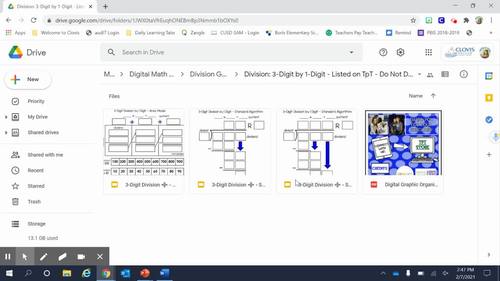 Digital Graphic Organizers - 4th Grade Math - Division Bundle by ...