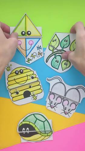 Long Vowel i Silent e CVCE Phonics Crafts Activities Centers Worksheets