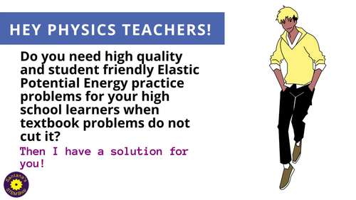 Elastic Potential Energy Practice Problems: Notes and Worksheets for ...