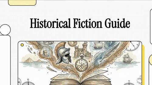 Historical Fiction Anchor Chart & Graphic Organizer Bundle | Video ...