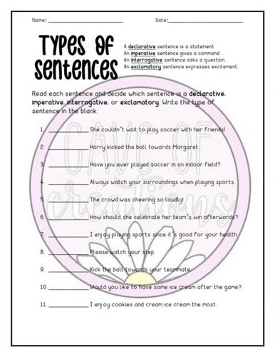 Grammar Workbook - includes *50* activities by Cave of Creations