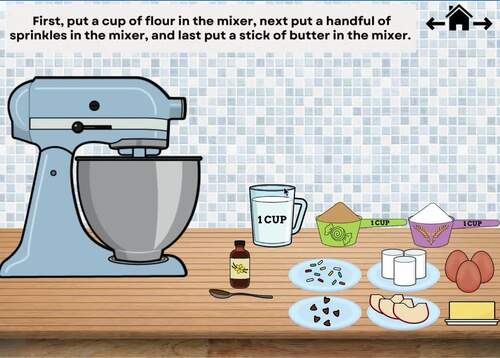 Following Three Step Temporal Directions BOOM Cards™ Baking Style ...