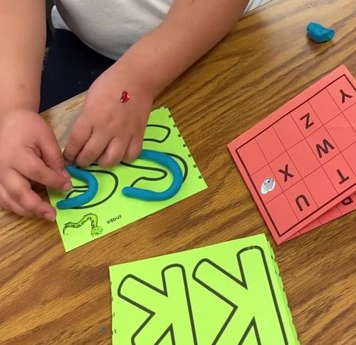 ABC (Alphabet) Play Doh Mats by Fe Christine Del Rosario | TPT