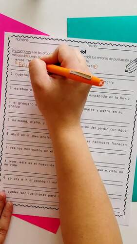 Emergency Sub Plans 3rd Grade Spring Primavera Spanish | Editable