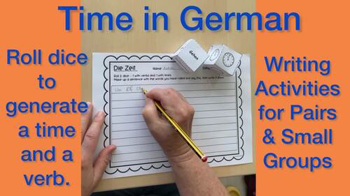 German TIME BUNDLE - UHRZEIT fun Games & Worksheets for Lessons ...