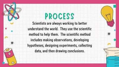 Big Idea 1-Science- Scientific Method, Experiments and Investigations ...