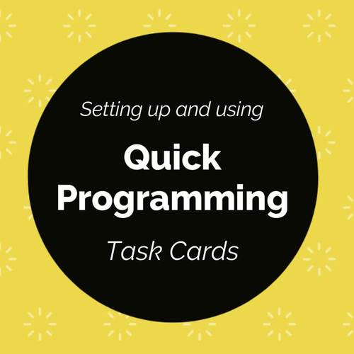 Random Values Programming Task Cards by Nichola Wilkin | TPT