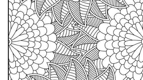 hard abstract coloring pages for adults