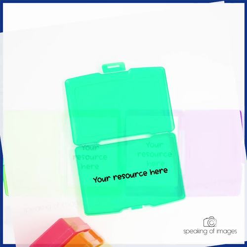 Task Card Box Mockups BIG BUNDLE | square and pin formats by Speaking ...