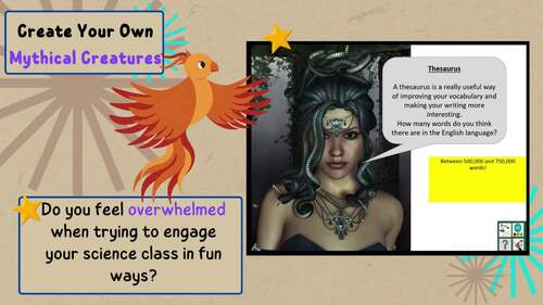 CREATION MYTHS - CREATE YOUR OWN MYTH + BEOWOLF by Chalk Genie | TPT