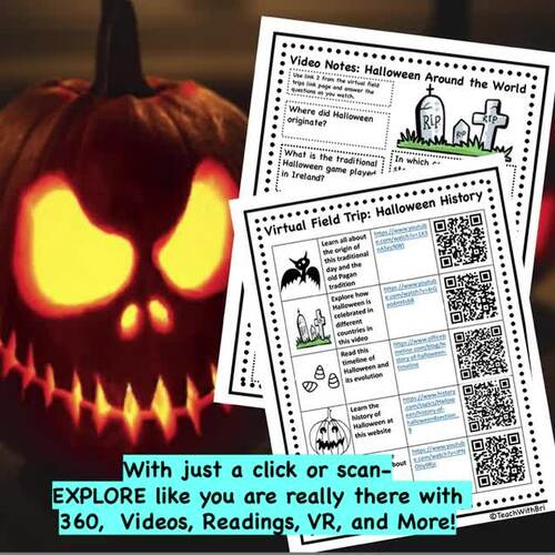 History of Halloween Virtual Field Trip for Middle and High School