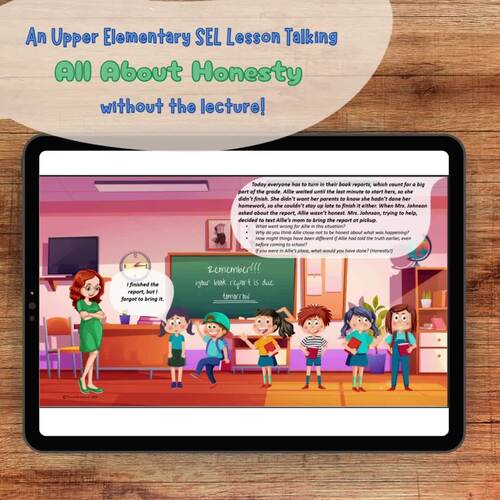 All About Honesty Upper Elementary Character Education & SEL Low-Prep ...