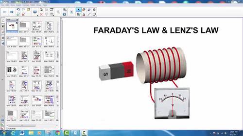 AP PHYSICS C - FARADAY'S AND LENZ'S LAW - NOTES & SOLVED EXAMPLES
