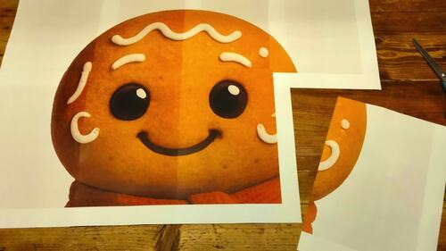 Gingerbread Man Bulletin Board Christmas Display Poster Printable ...