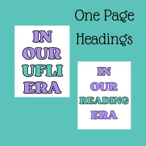 Popstar Bulletin Board- In Our UFLI/Reading Era- Phonics- Heart Words ...