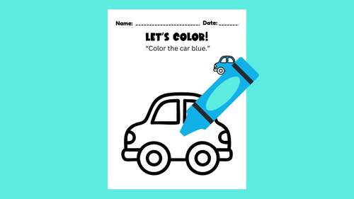 Color the Toys Coloring Pages for Preschool & Kindergarten | 12 ...